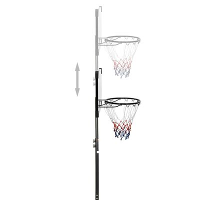 vidaXL Basketball Stand Transparent 216-250 cm Polycarbonate | vidaXL ...