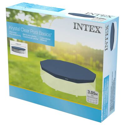 Intex Pool Cover Round 305 cm 28030 | vidaXL.com.au