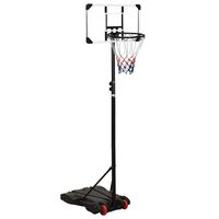 vidaXL Basketball Stand Transparent 216-250 cm Polycarbonate | vidaXL ...