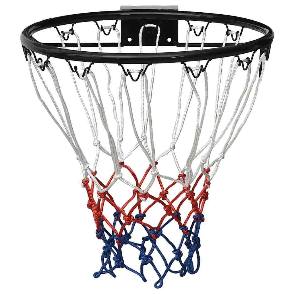 vidaXL Basketball Ring Black 39 cm Steel | vidaXL.com.au