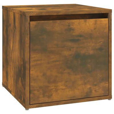 vidaXL Hallway Furniture Set Smoked Oak Engineered Wood | vidaXL.com.au