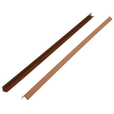 vidaXL 5 pcs Decking Angle Trims WPC 170 cm Light Brown | vidaXL.com.au
