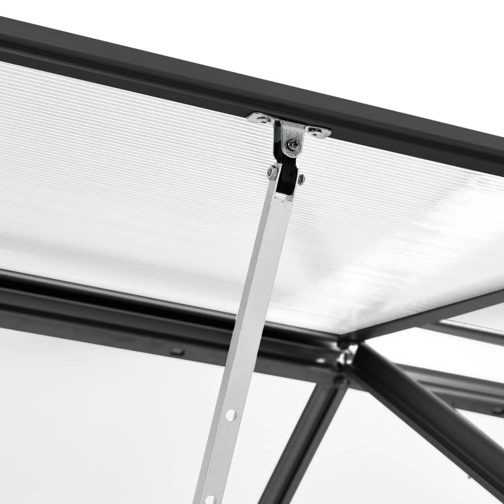vidaXL Greenhouse Anthracite Aluminium 7.77 m³ | vidaXL.com.au
