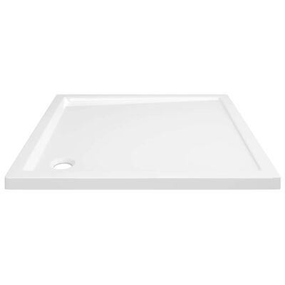 vidaXL Square ABS Shower Base Tray White 80x80 cm | vidaXL.com.au