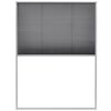 vidaXL Plisse Insect Screen for Windows Aluminium 60x80 cm | vidaXL.com.au