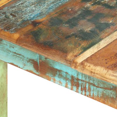 vidaXL Dining Table Solid Reclaimed Wood 140x70x76 cm | vidaXL.com.au