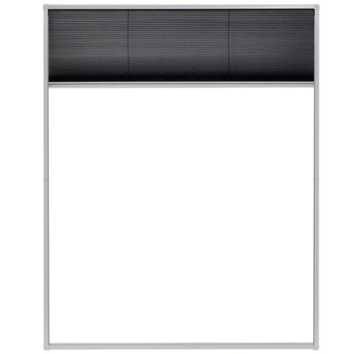 vidaXL Plisse Insect Screen for Windows Aluminium 80x100 cm | vidaXL.com.au