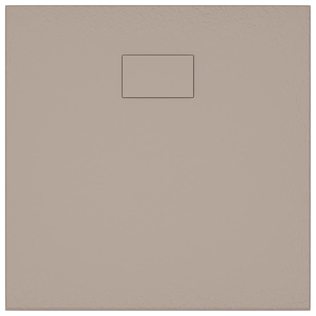 vidaXL Shower Base Tray SMC Brown 90x90 cm | vidaXL.com.au