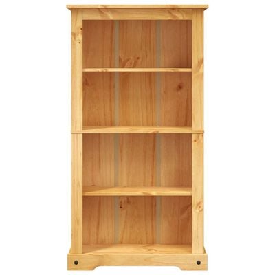 vidaXL 4-Tier Bookcase Mexican Pine Corona Range 80x29x150 cm | vidaXL.com.au