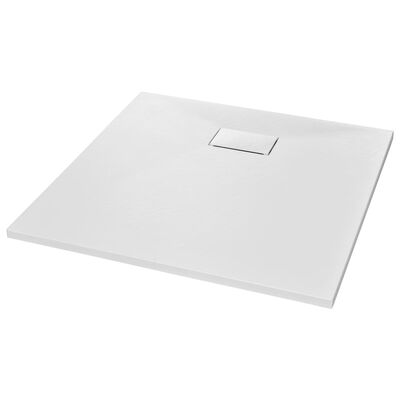 vidaXL Shower Base Tray SMC White 80x80 cm | vidaXL.com.au