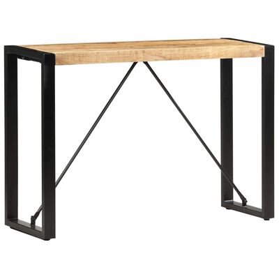vidaXL Console Table 110x35x76 cm Solid Mango Wood | vidaXL.com.au
