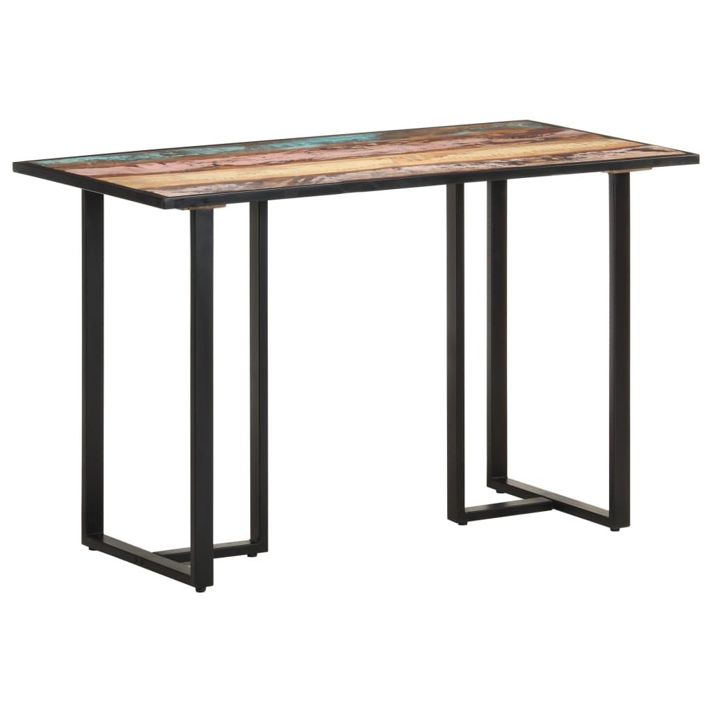 vidaXL Dining Table 120 cm Solid Reclaimed Wood | vidaXL.com.au
