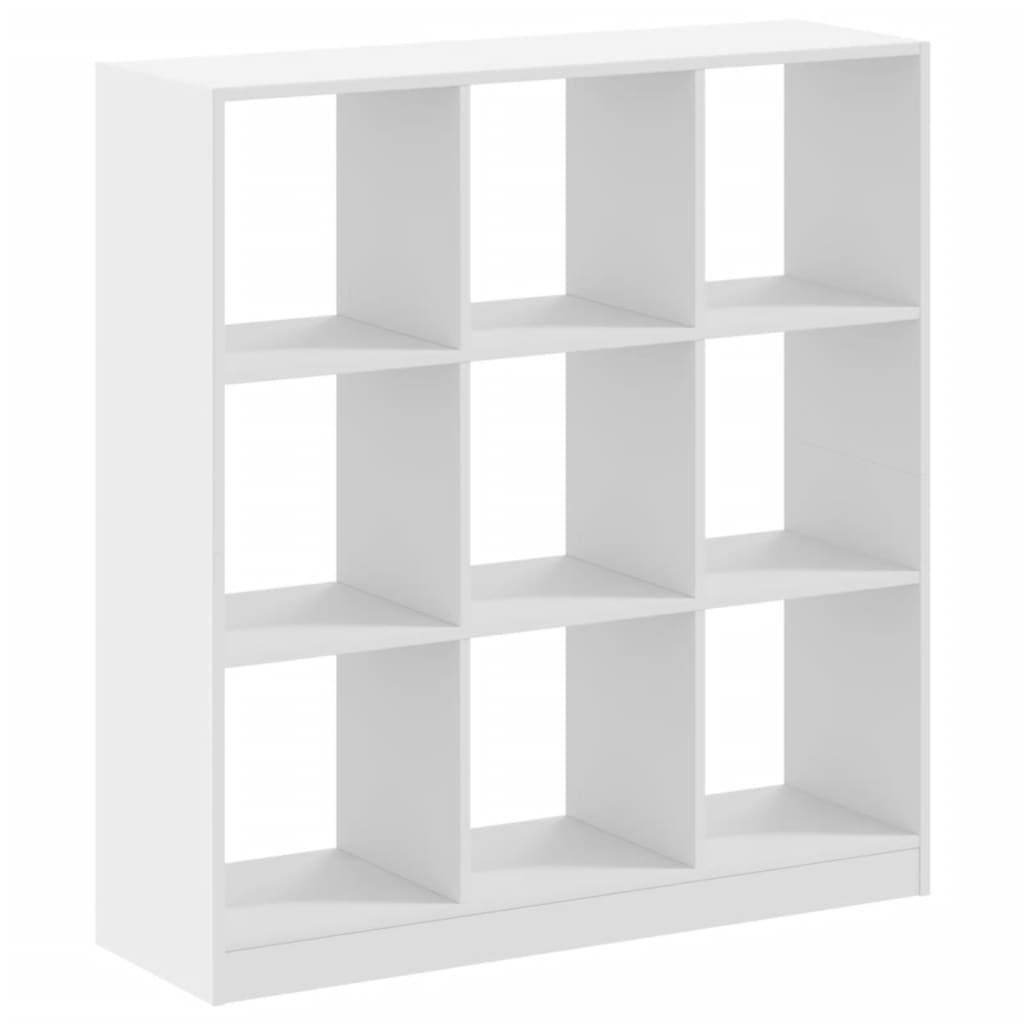 vidaXL Bookcase White 102x32x108 cm Engineered Wood | vidaXL.com.au