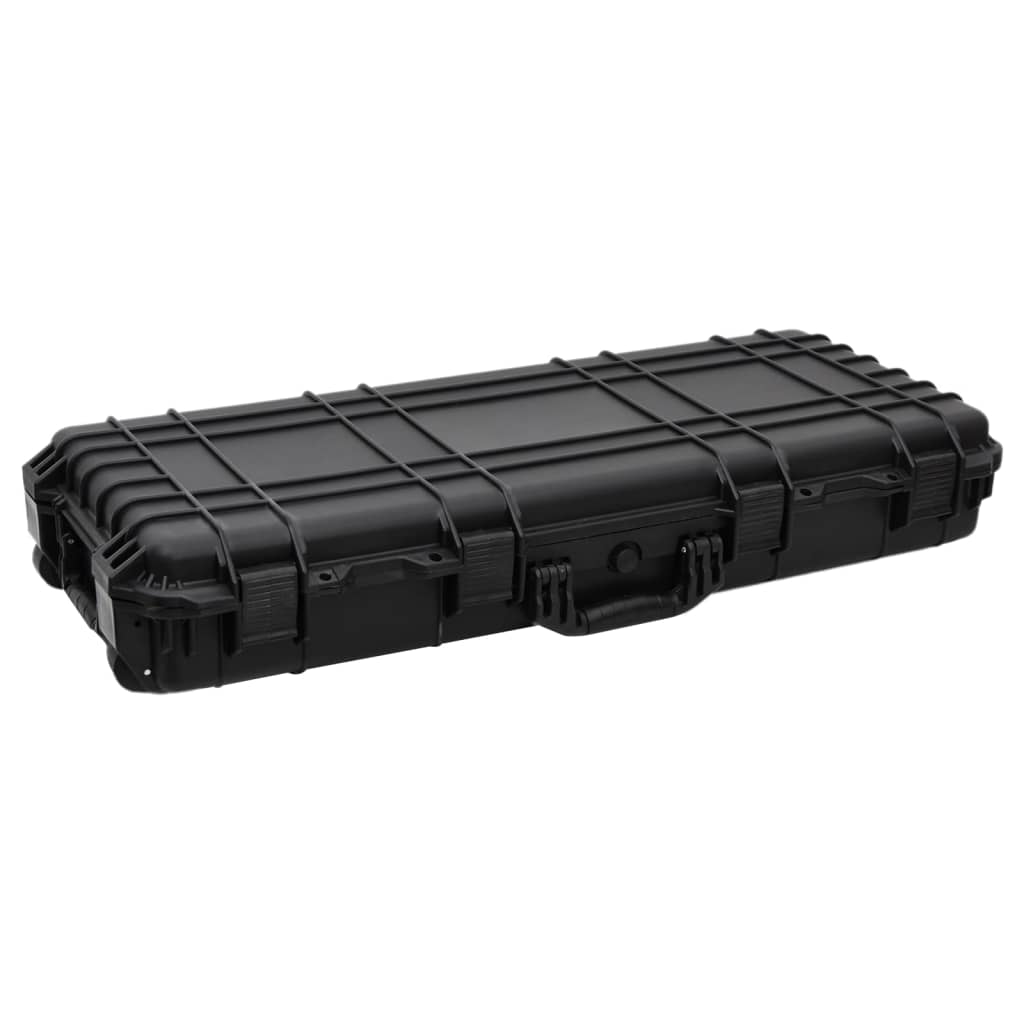 vidaXL Wheeled Flight Case Black 96x42x16 cm PP | vidaXL.com.au