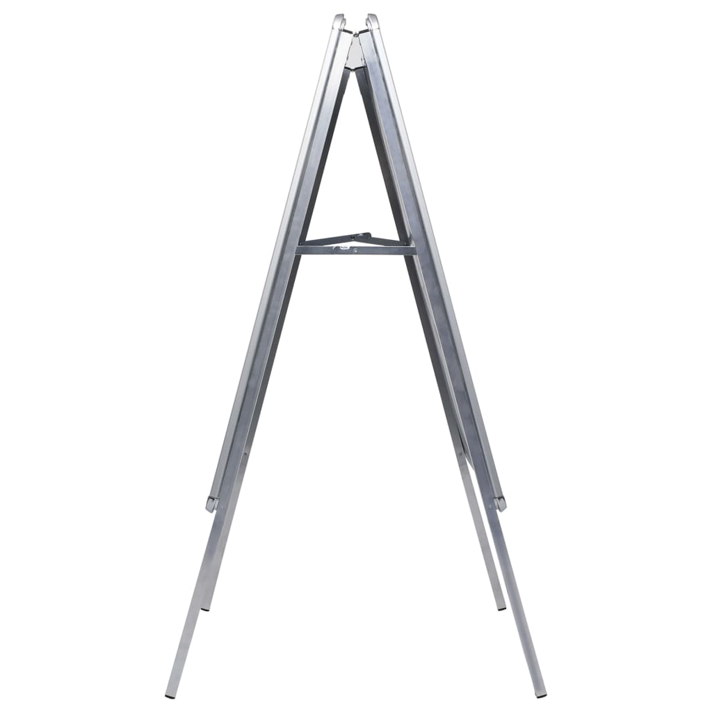 vidaXL A1 Customer Stopper Poster Stand Aluminium | vidaXL.com.au