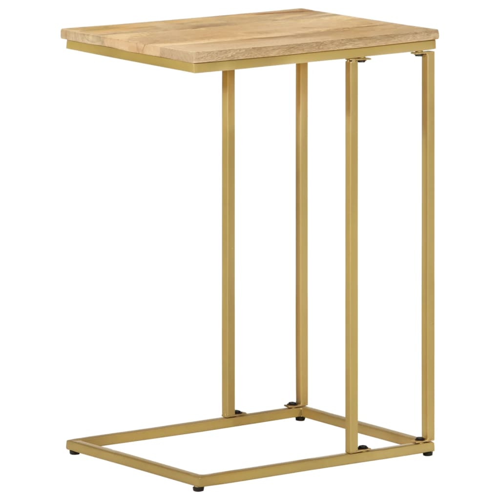vidaXL Side Table 35x45x65 cm Solid Mango Wood | vidaXL.com.au