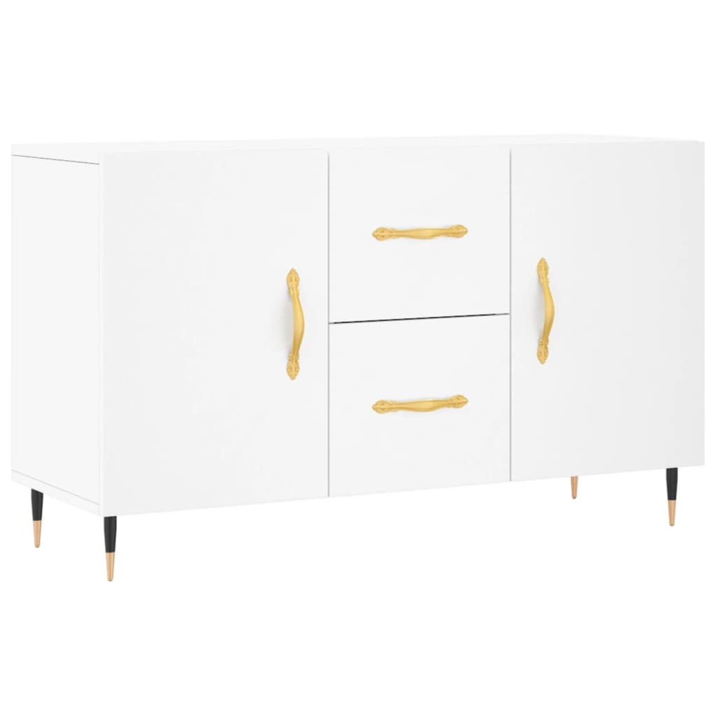 vidaXL Sideboard | White | Engineered wood, metal | Sideboard ...
