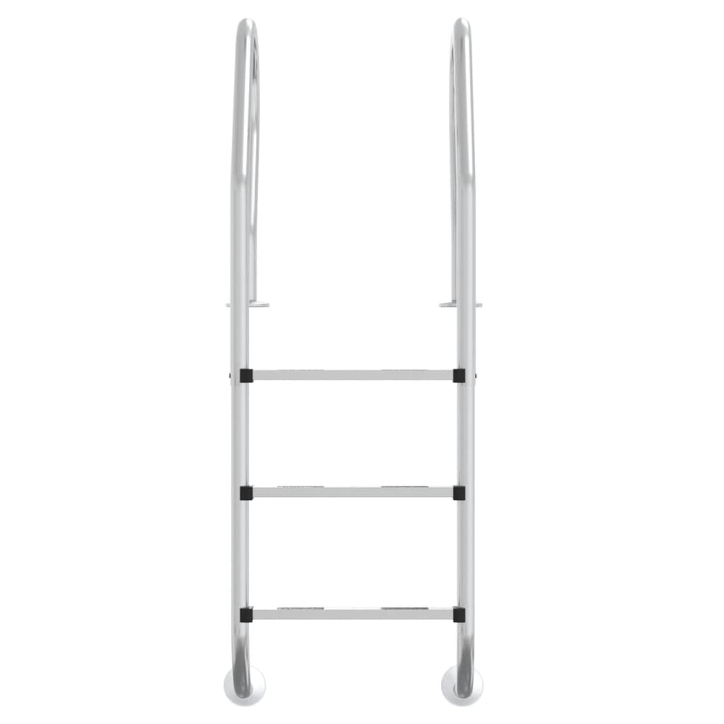 vidaXL Pool Ladder 54x38x158 cm 304 Stainless Steel | vidaXL.com.au
