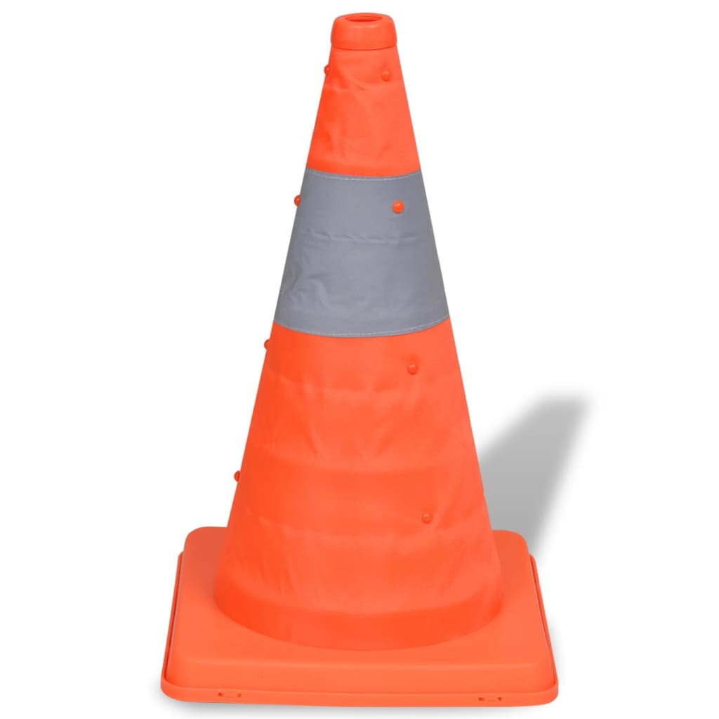 5 Pop-up Traffic Cones 42 cm | vidaXL.com.au