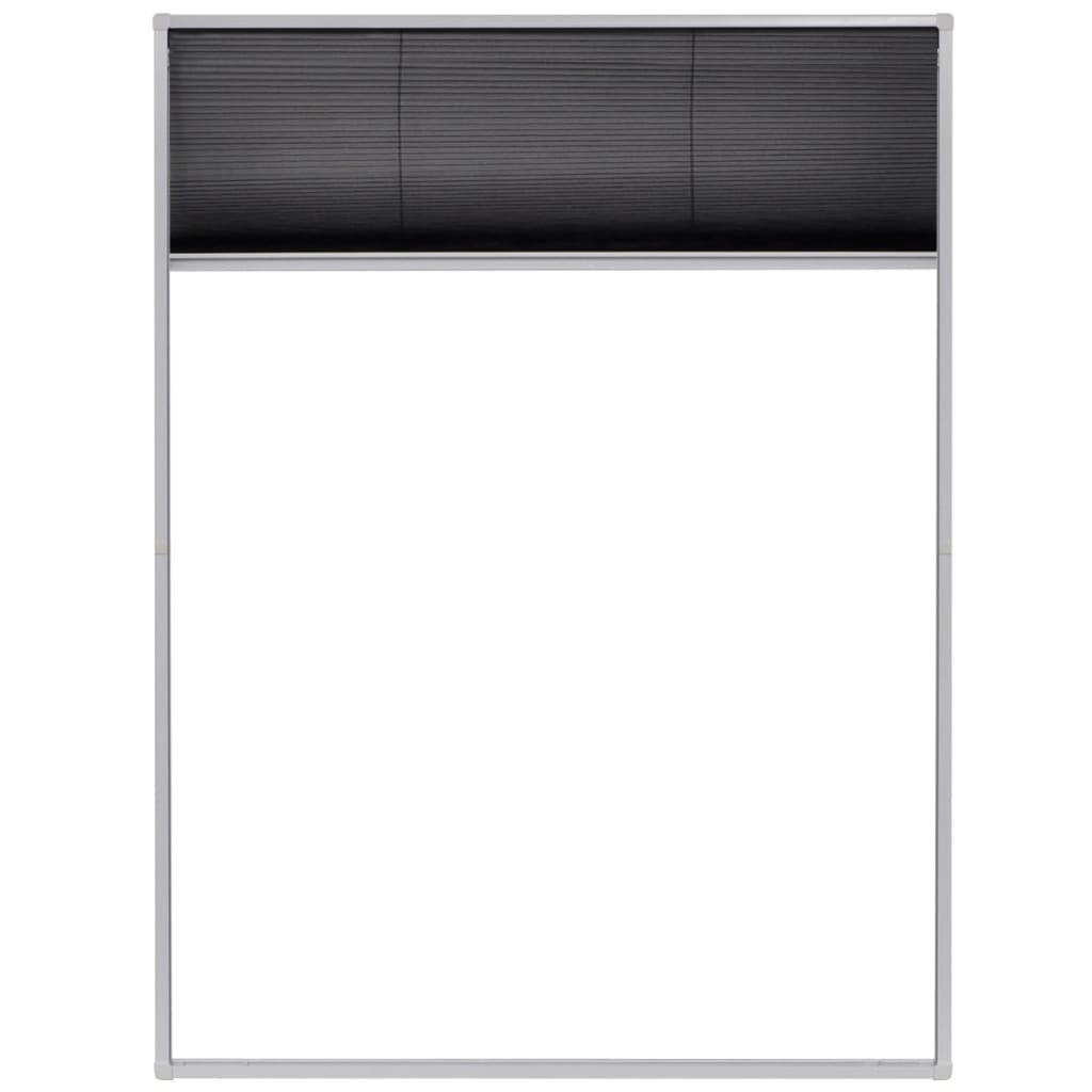 vidaXL Plisse Insect Screen for Windows Aluminium 60x80 cm | vidaXL.com.au