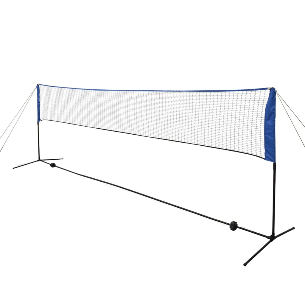 vidaXL Badminton Net Set with Shuttlecocks 500x155 cm | vidaXL.com.au