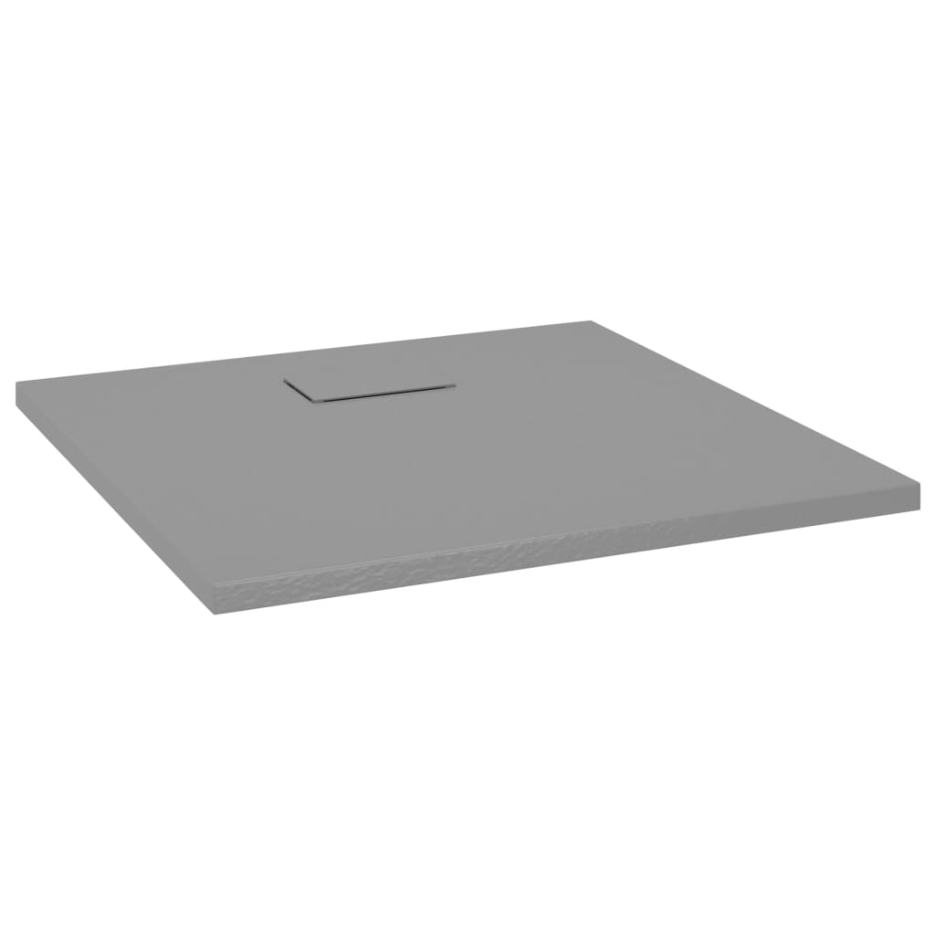 vidaXL Shower Base Tray SMC Grey 90x90 cm | vidaXL.com.au