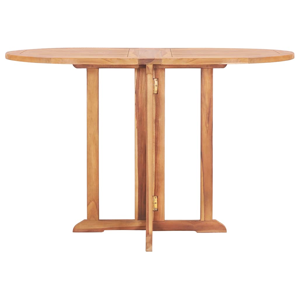 vidaXL Folding Butterfly Garden Table 120x70x75 cm Solid Teak Wood ...