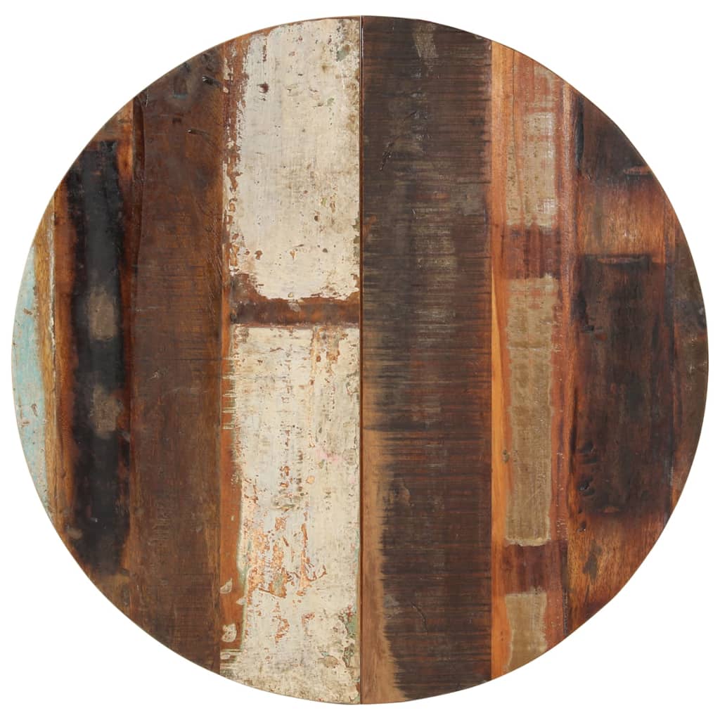 vidaXL Round Table Top 70 cm 15-16 mm Solid Reclaimed Wood | vidaXL.com.au
