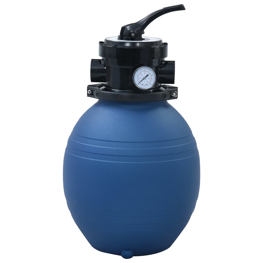 vidaXL Pool Sand Filter with 4 Position Valve Blue 300 mm | vidaXL.com.au