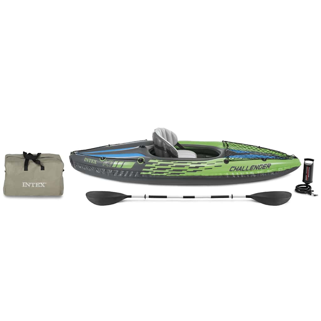Intex Inflatable Kayak Challenger K1 274x76x33 cm 68305NP | vidaXL.com.au