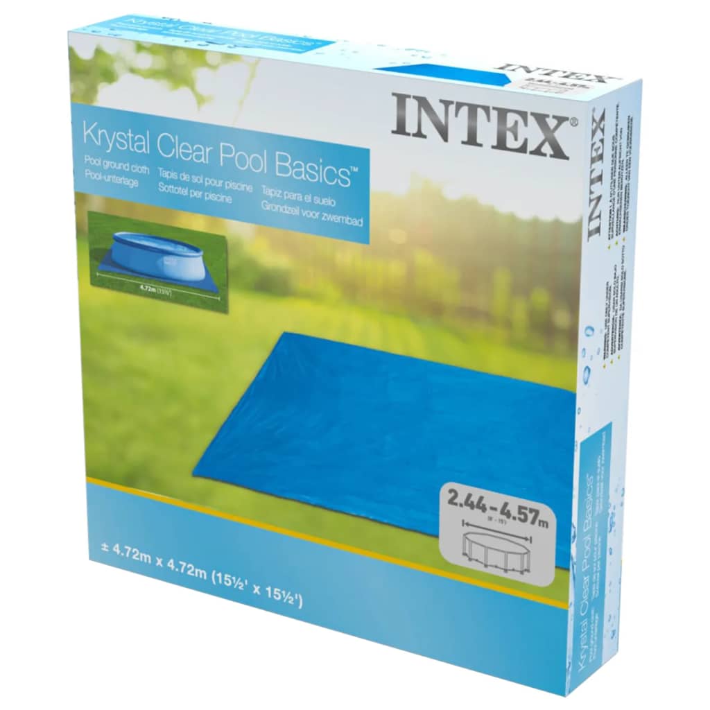 Intex Pool Ground Cloth Square 472x472 cm 28048 | vidaXL.com.au