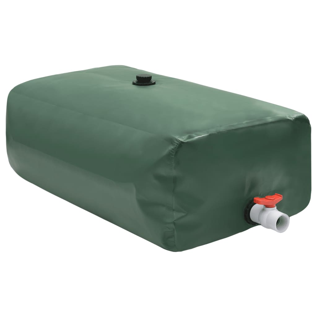 vidaXL Water Tank with Tap Foldable 1500 L PVC | vidaXL.com.au