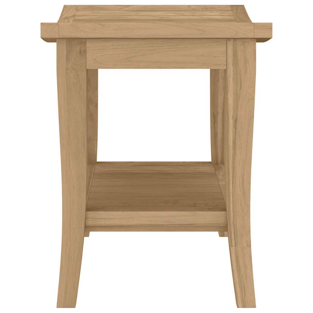 vidaXL Bathroom Side Table 50x35x45 cm Solid Wood Teak | vidaXL.com.au
