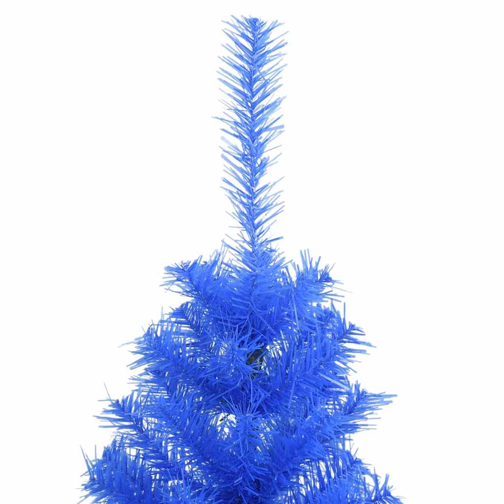vidaXL Artificial Christmas Tree with Stand Blue 150 cm PVC | vidaXL.com.au