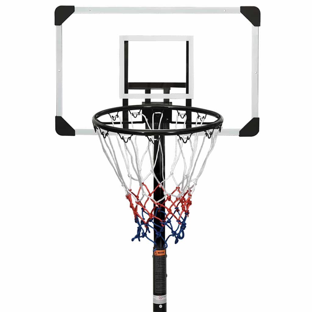 vidaXL Basketball Stand Transparent 216-250 cm Polycarbonate | vidaXL ...