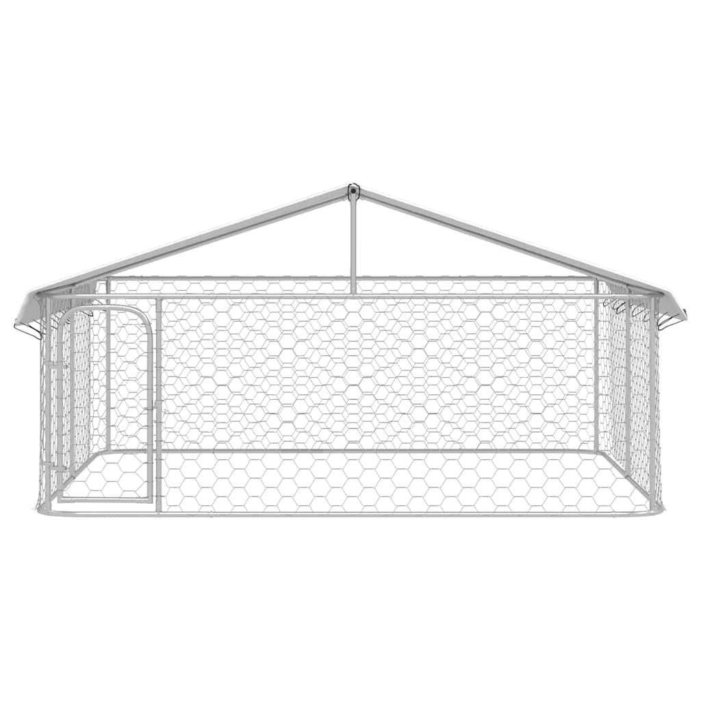 vidaXL Outdoor Dog Kennel with Roof 300x300x150 cm | vidaXL.com.au