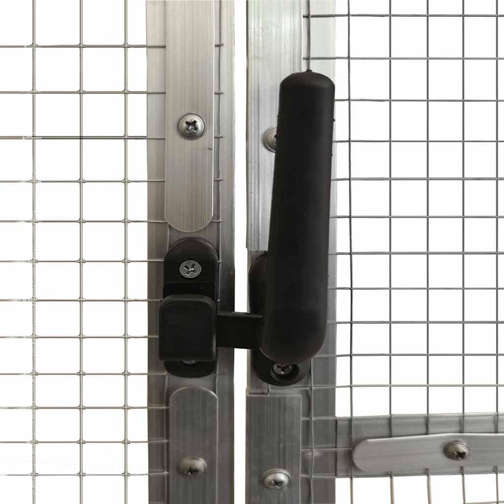 vidaXL Aviary Silver 1.79x2x1.85 m Aluminium | vidaXL.com.au