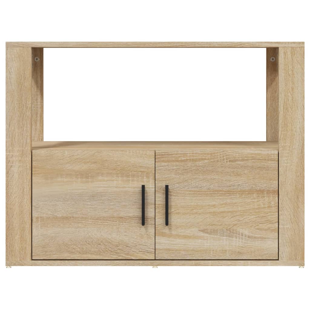 vidaXL Sideboard Sonoma Oak 80x30x60 cm Engineered Wood | vidaXL.com.au