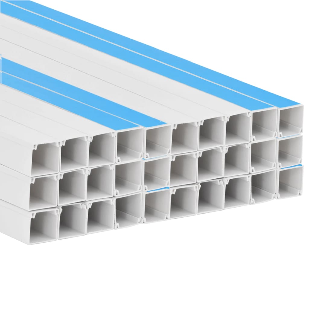 vidaXL Cable Trunking Self-Adhesive 10x10 mm 30 m PVC | vidaXL.com.au