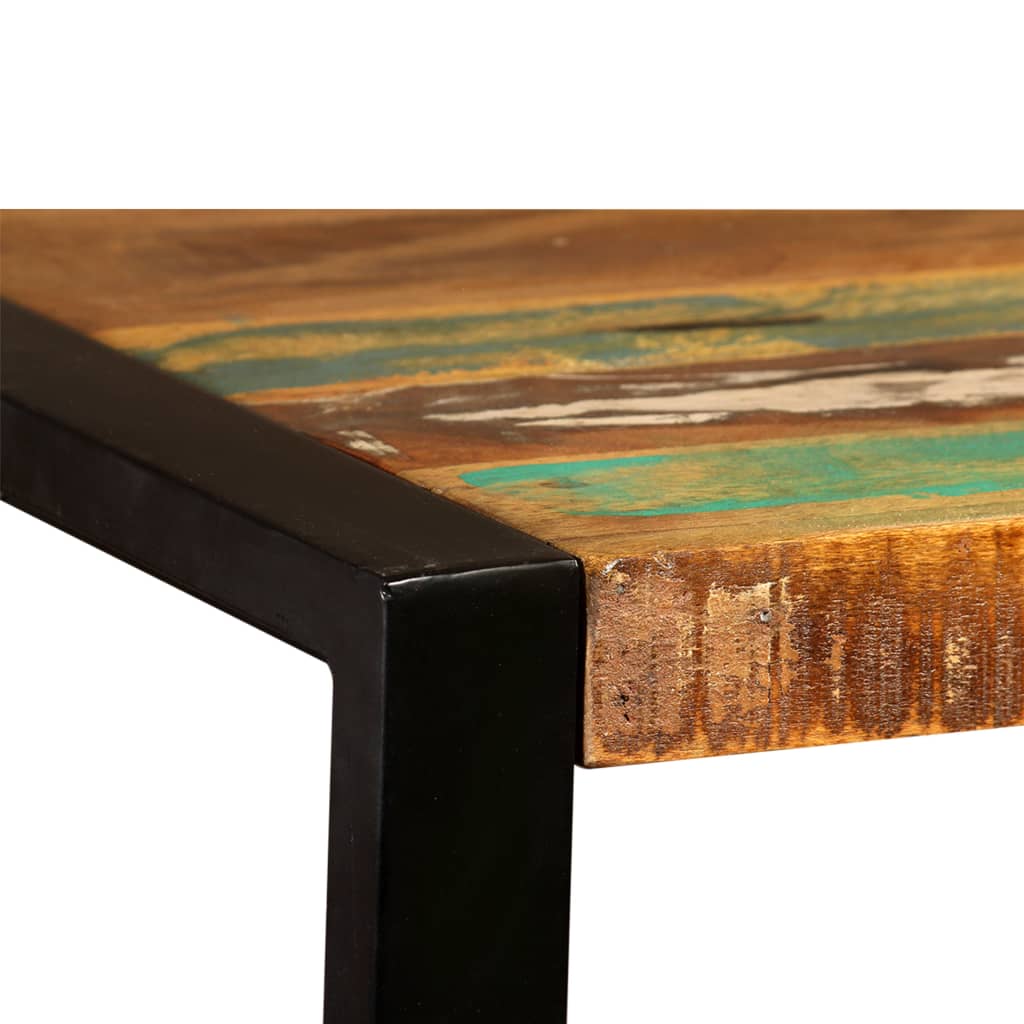 vidaXL Dining Table Solid Reclaimed Wood 120 cm | vidaXL.com.au